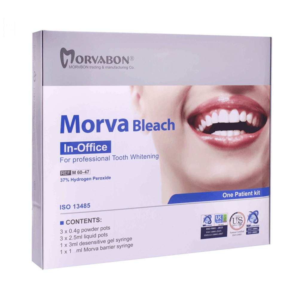 بلیچینگ افیس37%مروابنMORVABON-Morva Bleach - مواد و تجهیزات دندانپزشکی دنت زون